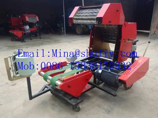 Mini Self-propelled Straw Round Balers And Swathing Wrapping Machine ...