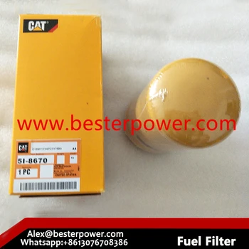 Excavator Oil Filter 51-8670 Auto Parts Fuel Filter 51-8670x - Buy ...
