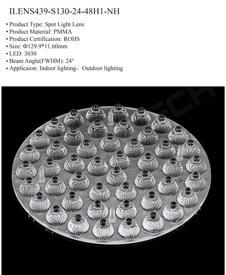 Led Lenser 24° Focusing LED Lens Reflector Array - OEM | Wholesale