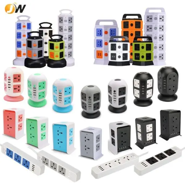 Portable Tower Socket Battery Powered Plug Socket 5v Usb Charging ...