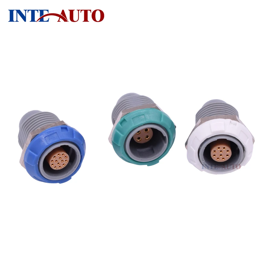 1p Series M14 Round Female Push Pull Plastic Medical Connectors With ...