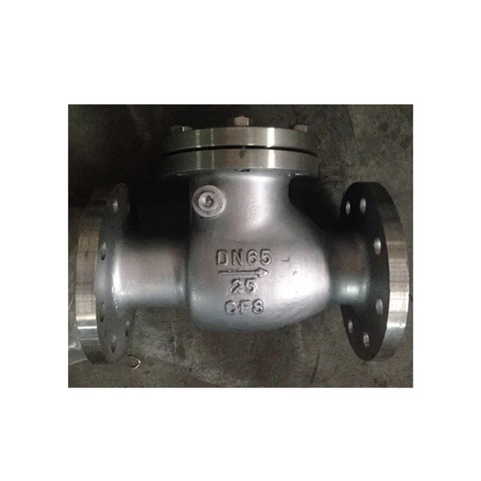 Stainless Steel CF8 H44W Flanged End Swing Check Valve