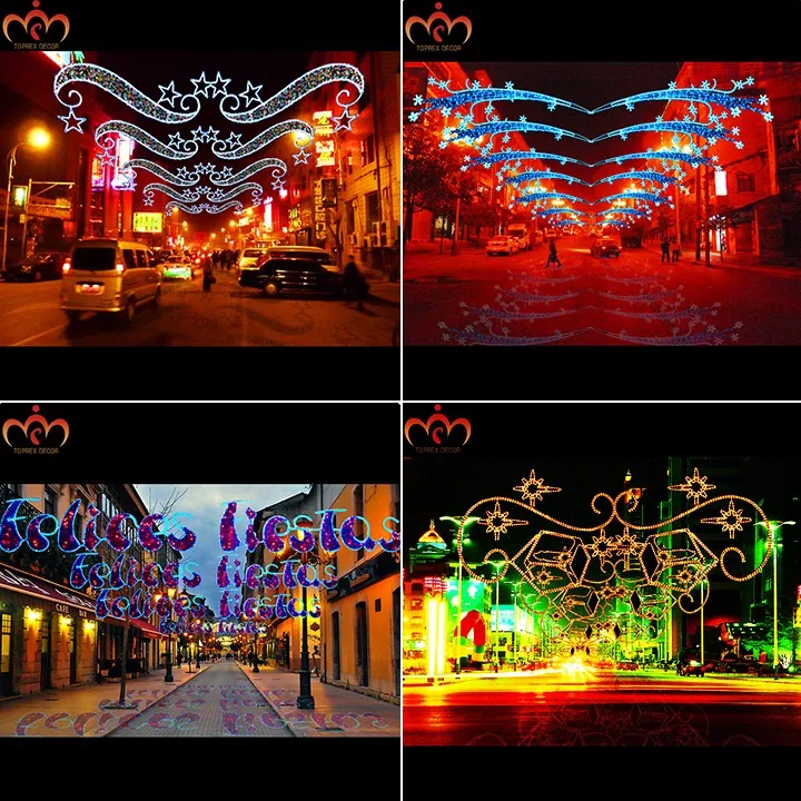 2016 New Design Festival Decoration Led Motif Across Street Light - Buy ...