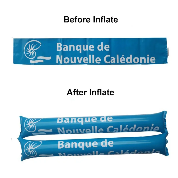 Customizable Inflatable Clap Stick Balloon Clappers