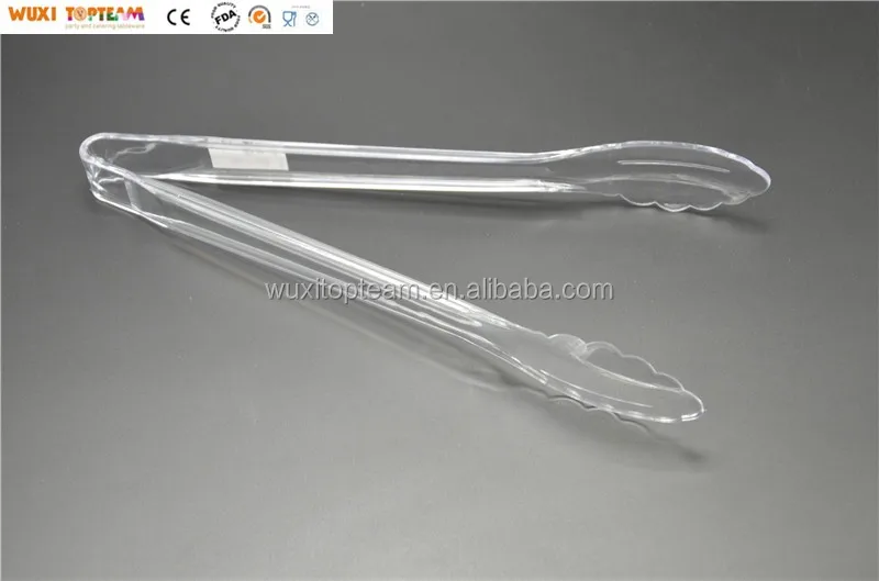 Plastic Products Big Size Hard Kitchen Tong Plastic Scalloped Tong Pc ...