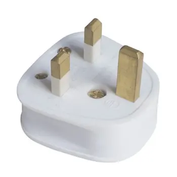 3 Pin Electrical Plug 13 Amp Un-wired Uk Type 3 Square Pin Plug 3.5mm ...