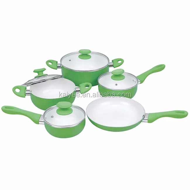 12pcs Cookware Set,Authentic Kitchen Nonstick Coloured Cookware - Buy ...