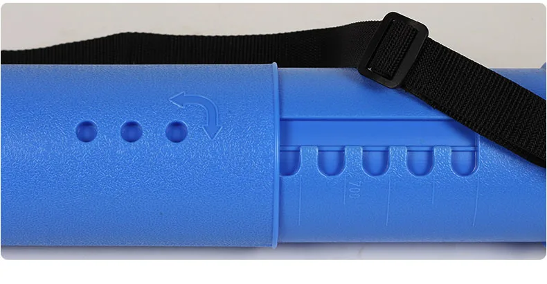 Plastic Artwork Storage Tube Drawing Art Carrying Case Holder For ...