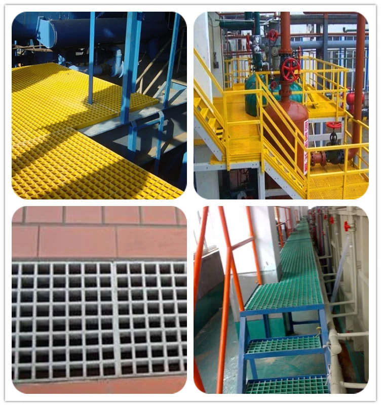 Fiberglass Frp Panel Molded Plastic Floor Grating - Buy High Quality ...