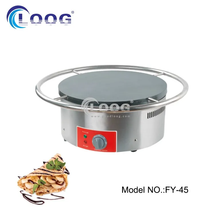 Commercial Rotating Crepe Maker Pancake Maker Machine Electric Rotary ...