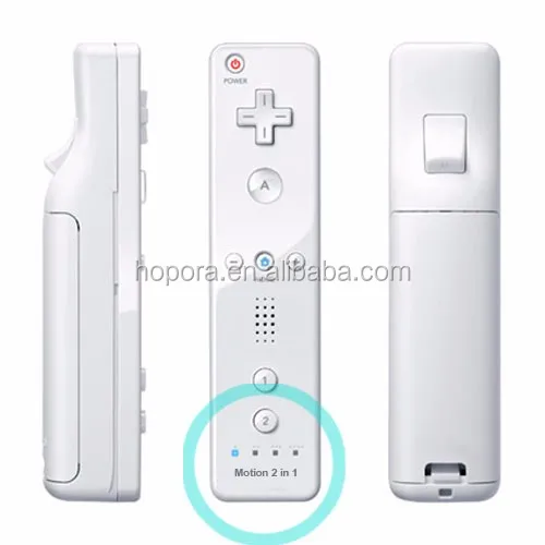 Nunchuck + Remote Controller With Motion Plus For Wii - Buy High ...