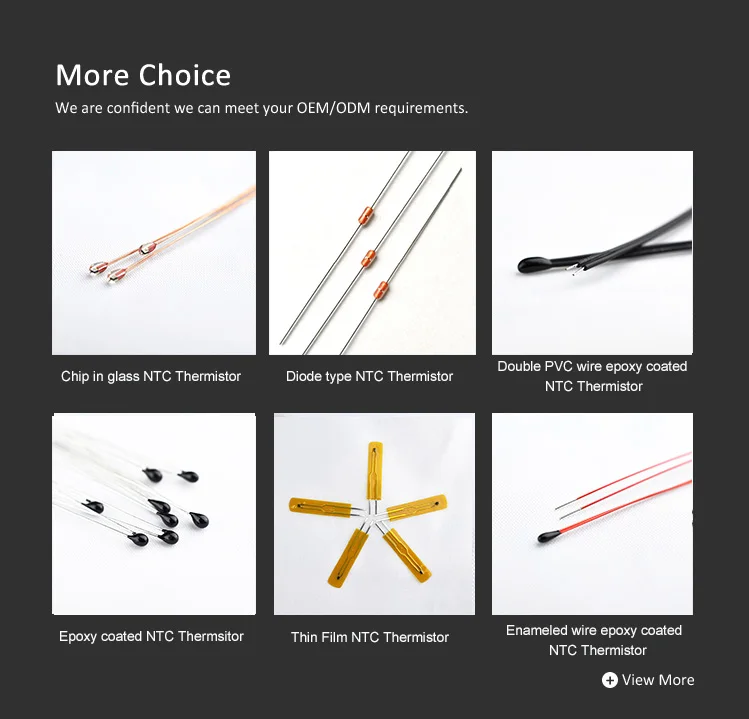 Glass Diode Type Ntc Thermistors 10k - Buy Ntc Thermistors 10k Product ...