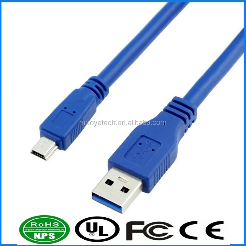Super Speed Fast Charge Usb3.0 Type A Male To Mini Extension Power ...