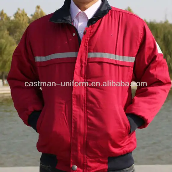 Red Safety Jacket Reflective Work Clothing/industrial Road Safety ...