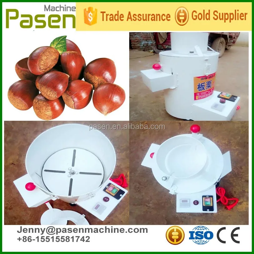 Automatic Chestnut Shelling Machine/commercial Chestnut Peeling Machine ...