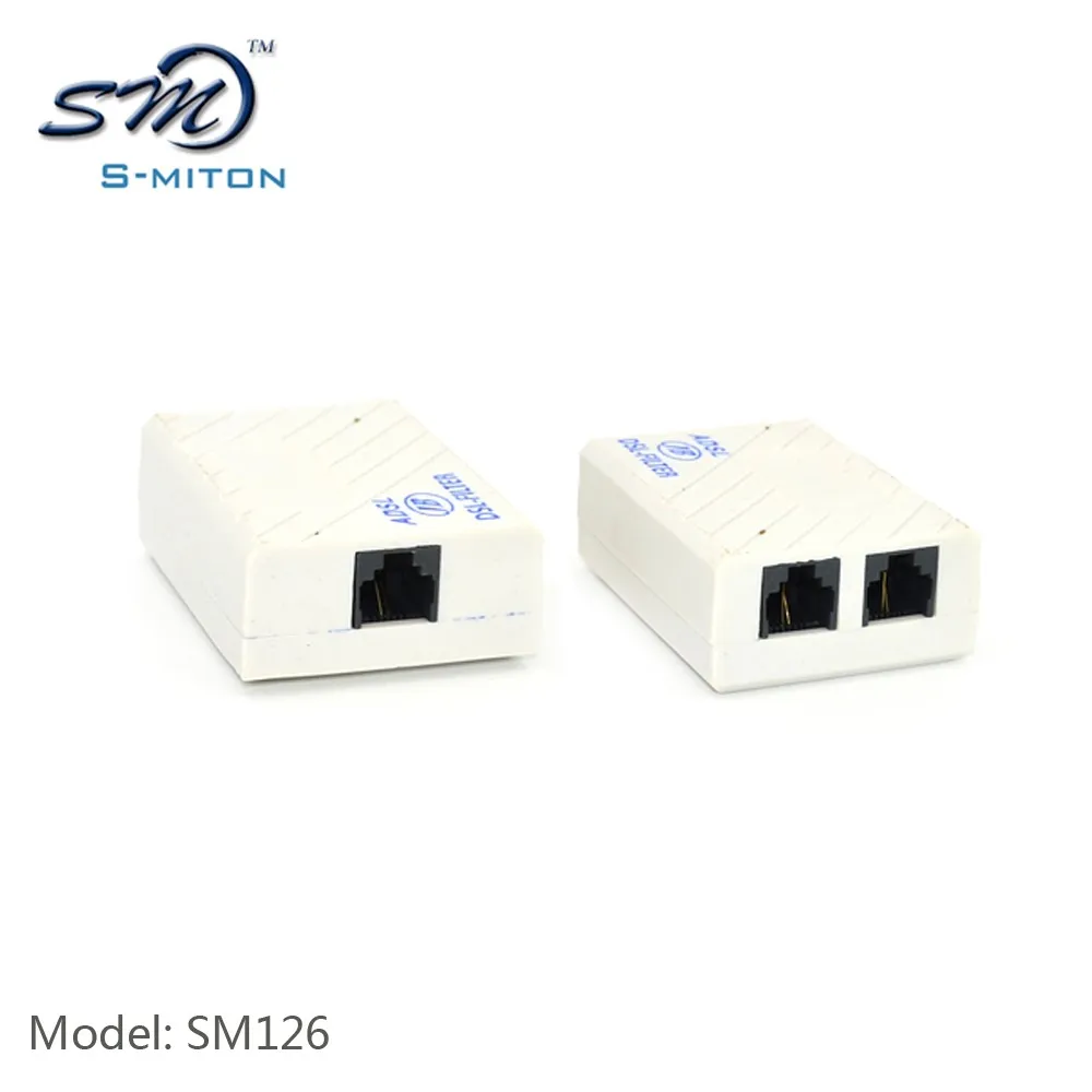 2 Port RJ11 RJ45 Splitter - Modem RJ11 & Splitter ADSL Modem
