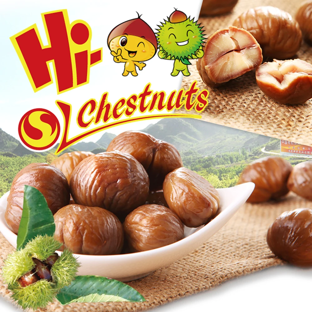 Packaged Roasted Chestnut Kernel Healthy Nuts Snacks - Buy Packaged ...