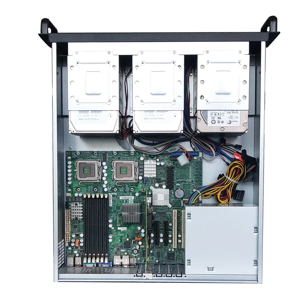 3u 12 Bays Server Case 500mm Length Rackmount Chassis High Storage ...