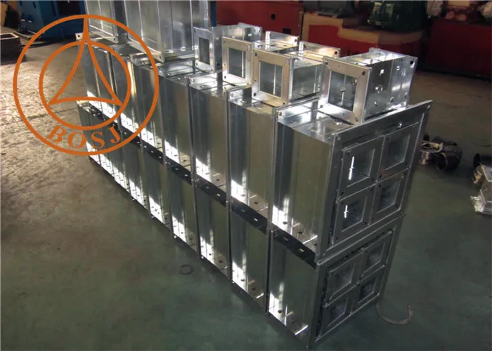 MSFD VCD HVAC Fire Damper Shutter Blade Duct Frame Roll Forming Machine ...