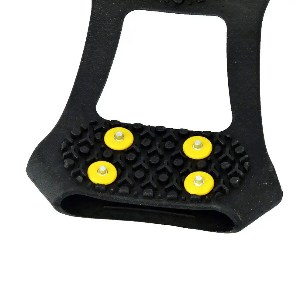 Anti-slip Silicone Rubber Snow Shoe Cover Magic Spikes Non-slip Ice ...