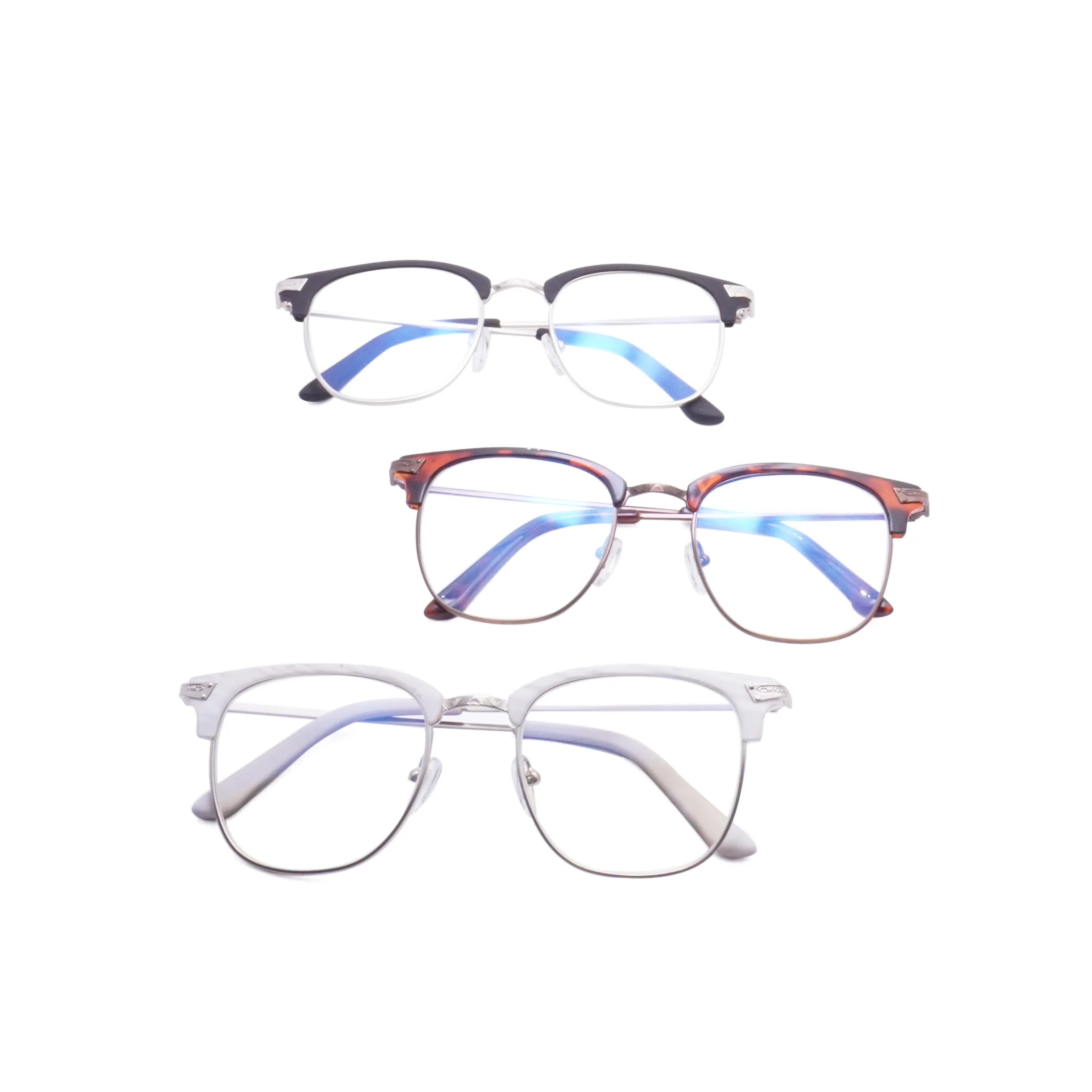 Eugenia High Quality Metal Designers Anti Blue Light Eyeglasses Custom ...
