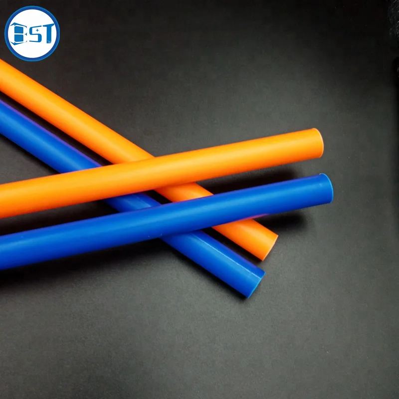 1mm Thick Color Plastic Toy Tube - PVC, Customized Length