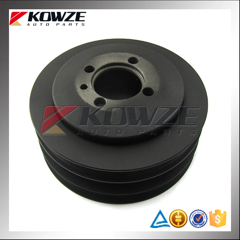 Crankshaft Pulley For Mitsubishi Triton L200 L400 Space Gear K62t K72t ...