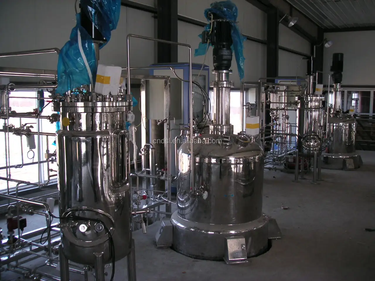 316l Multi-stage Biological Fermentation Tank/ Bioreactor /microbial ...