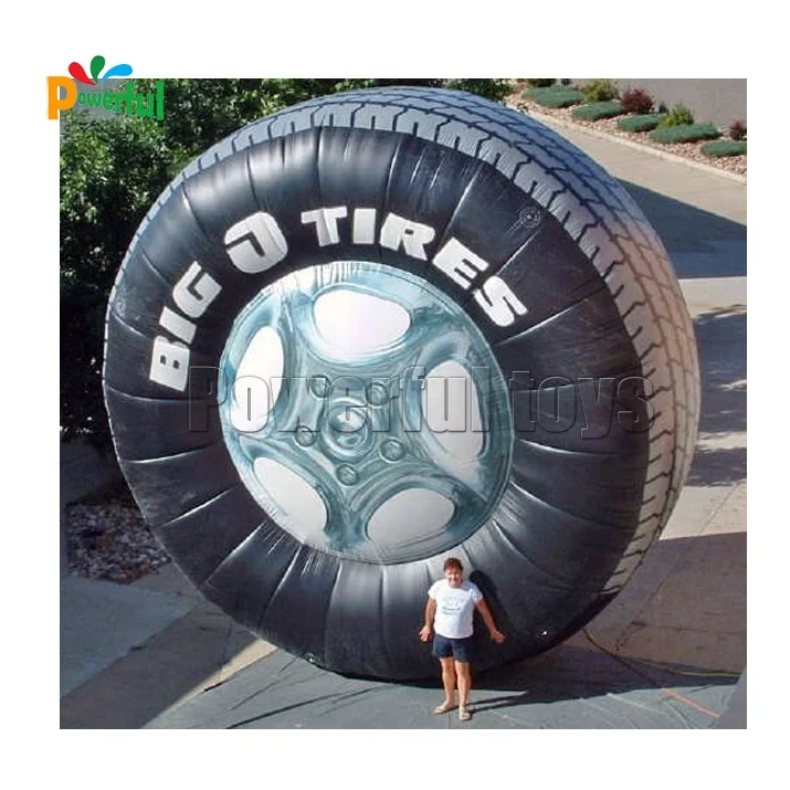 Inflatable Car Tire Balloon - Perfect for Events & Promotions