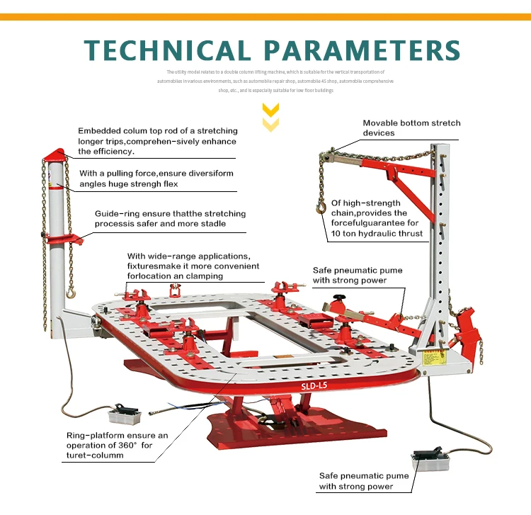 Slide Ce Approved Auto Body Collision Repair Frame Machine - Buy Frame ...