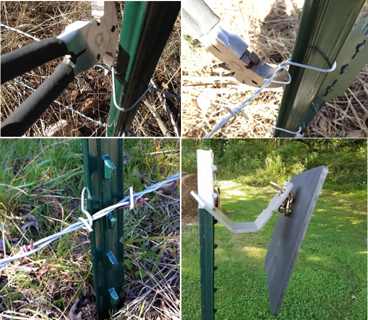 6 Ft. Studded T-Post - Durable & Versatile Fencing Solution