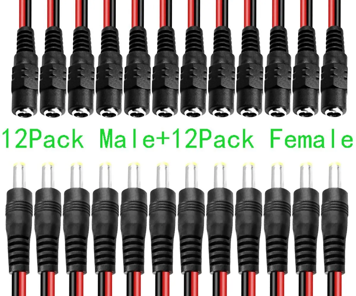 Dc Power Plug Size Chart