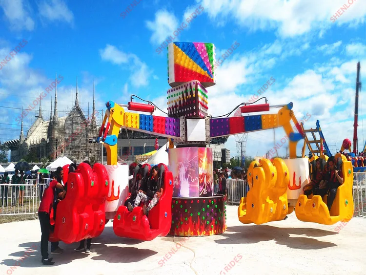 Sports Entertainment Top Spin Rides Outdoor Playground Thrill Space ...