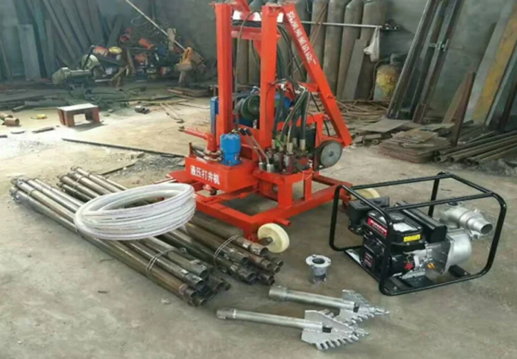 Small Portable Mini Bore Well Drilling Machine Price - Buy Small ...