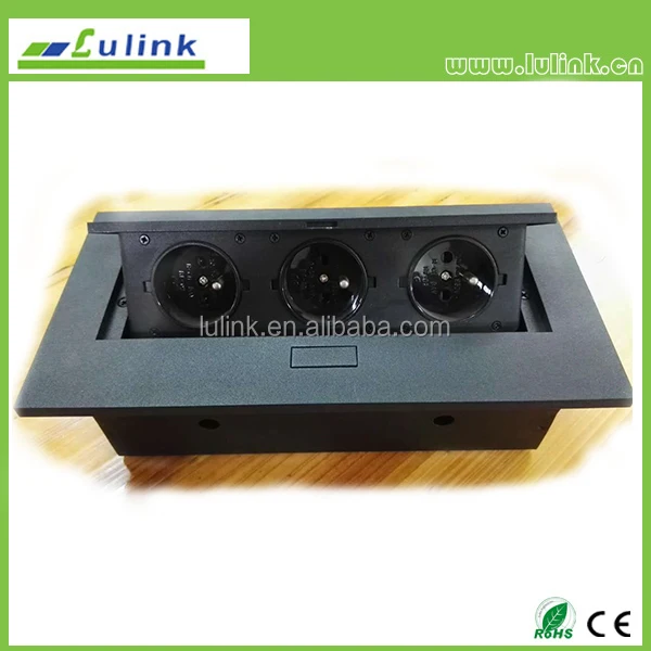 Kitchen Countertop Recessed Motorized Retractil Pop Up Round Electrical ...