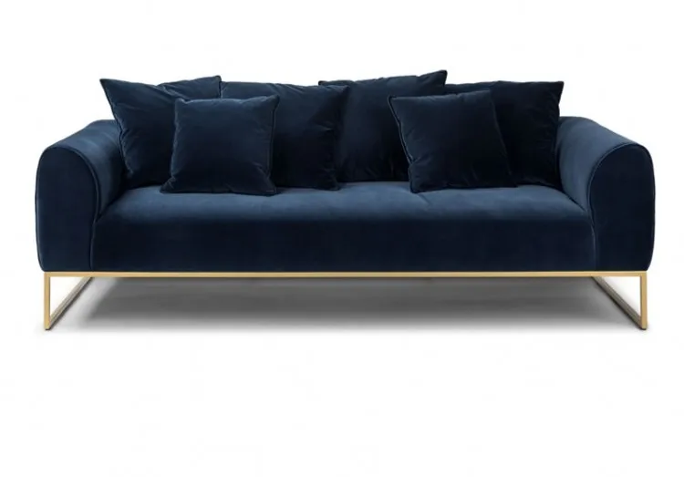 Living Room Furniture Modern Comfortable Velvet Fabric Sofa - Buy ...