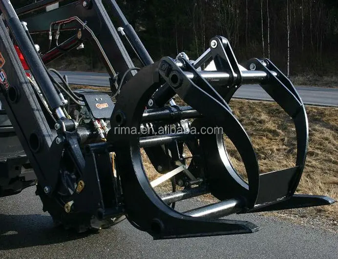 Eu Style Tractor Use Log Grapple/clamp/log Grab/log Crane/timber ...