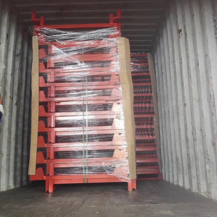 Warehouse Folding Adjustable Detachable Metal Steel Stacking Square ...