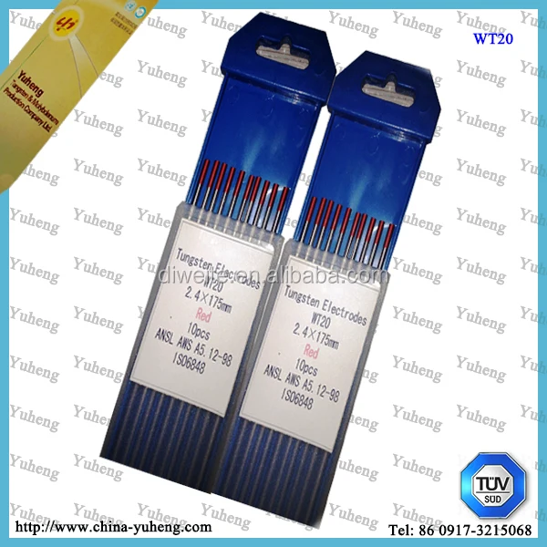 Iso 6848 Tungsten Tig Sharpened Electrodes - Buy Electrodes,Sharpened ...