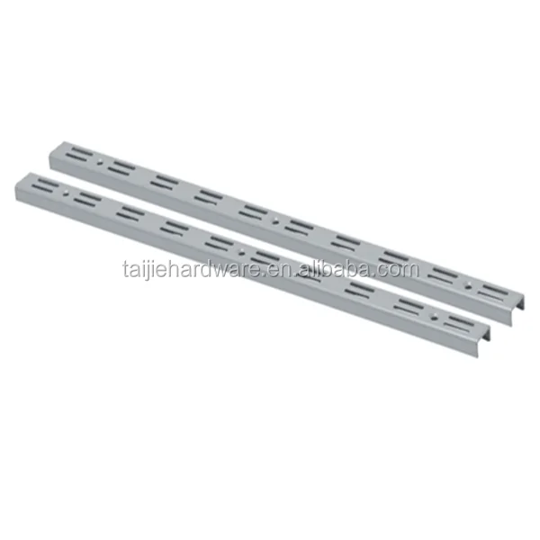 Single And Double Slot Wall Brackets - Buy Double Slot Shelf Bracket ...