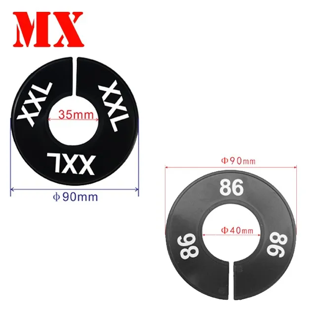 Mingxing Branded Plastic Round Size Divided Clothing Brand
