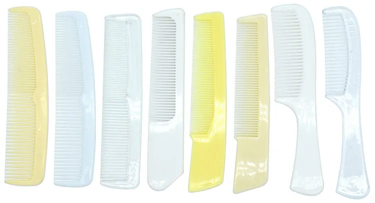 Hot Selling Unbreakable Curved Plastic Hair Comb Used In Hotel Travel ...