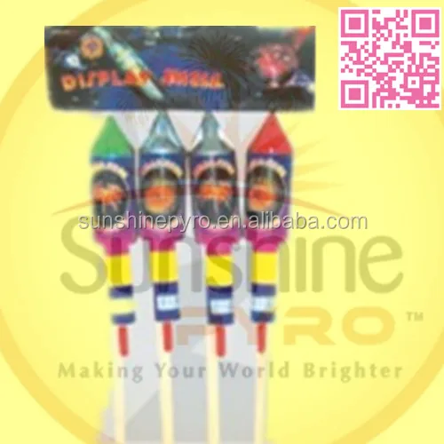 Kr100 Gold Crackling Assorted Rocket Fireworks Pack - Buy Firework ...