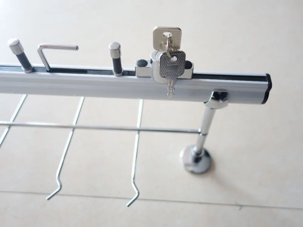 Wall Mounted Lockable Glasses Display Rods Buy Lockable Sunglasses Display Poleswall Mounted