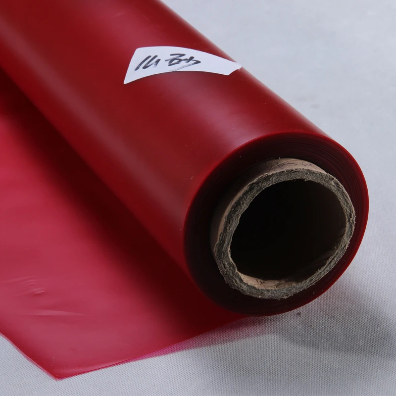 Translucent Embossed Plastic Sheet Pvc Soft Film 0.33mm For Covering ...