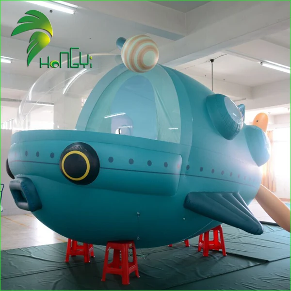 Hongyi Inflatable Rc Helium Airship With Led Lighting For Advertising ...