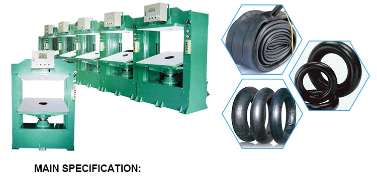 Rubber Product Making Machine Inner Tube Curing Press - Buy Inner Tube ...