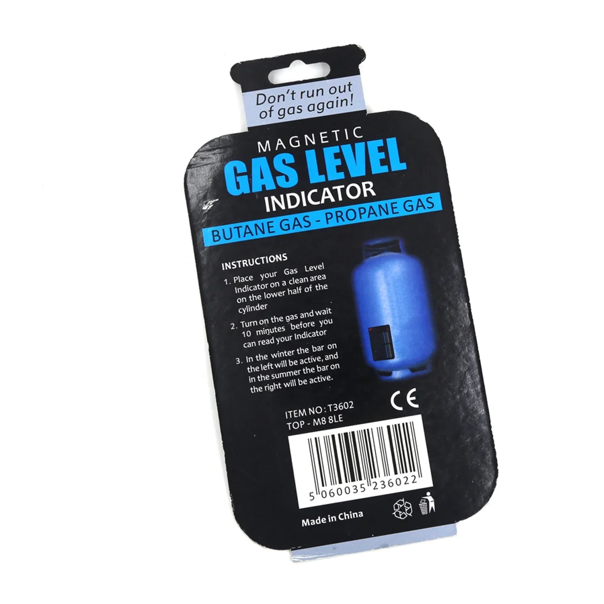 Gas Tank Magnetic Thermometer - Accurate Fuel Level Indicator