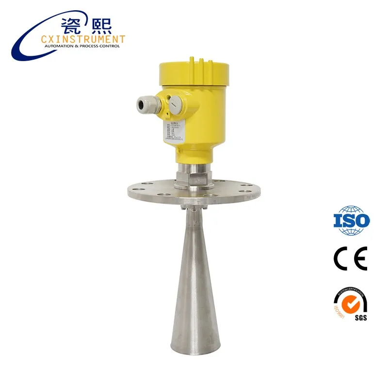 New Product Guided Wave Silo Radar Distance Level Meter Sensor - Buy ...