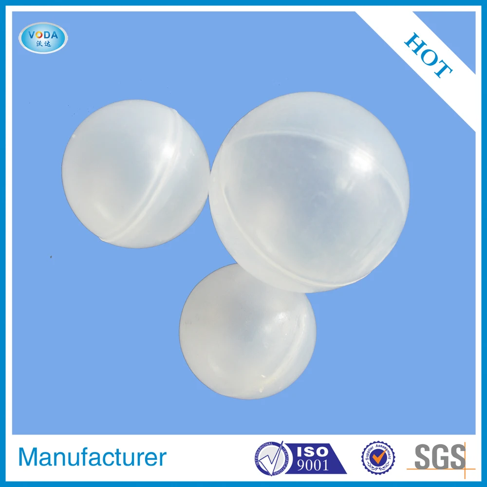 Large White Plastic Balls
